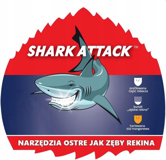 Khayner Garden Szpadel Prosty Shark Attack Łopata = Zęby Rekina - Ceny ...