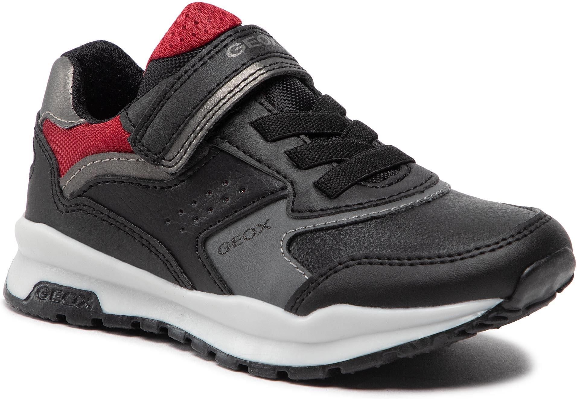 Sneakersy GEOX - J Pavel B. A J1615A 054FU C0048 S Black/Red - Ceny i opinie - Ceneo.pl