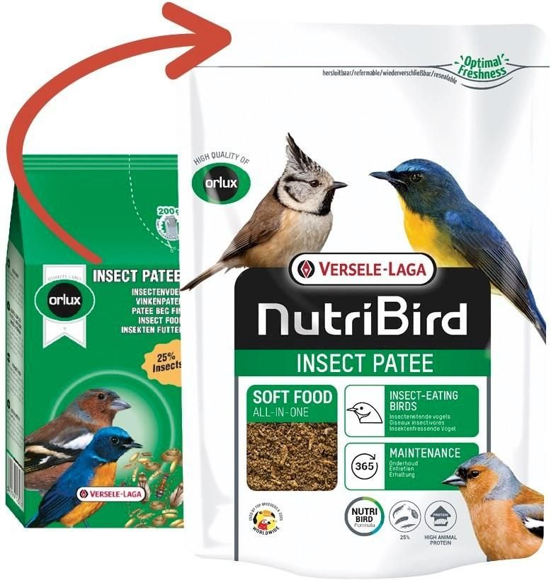 Versele Laga Nutribird Insect Patee Z Insektami 20Kg - Ceny i opinie ...
