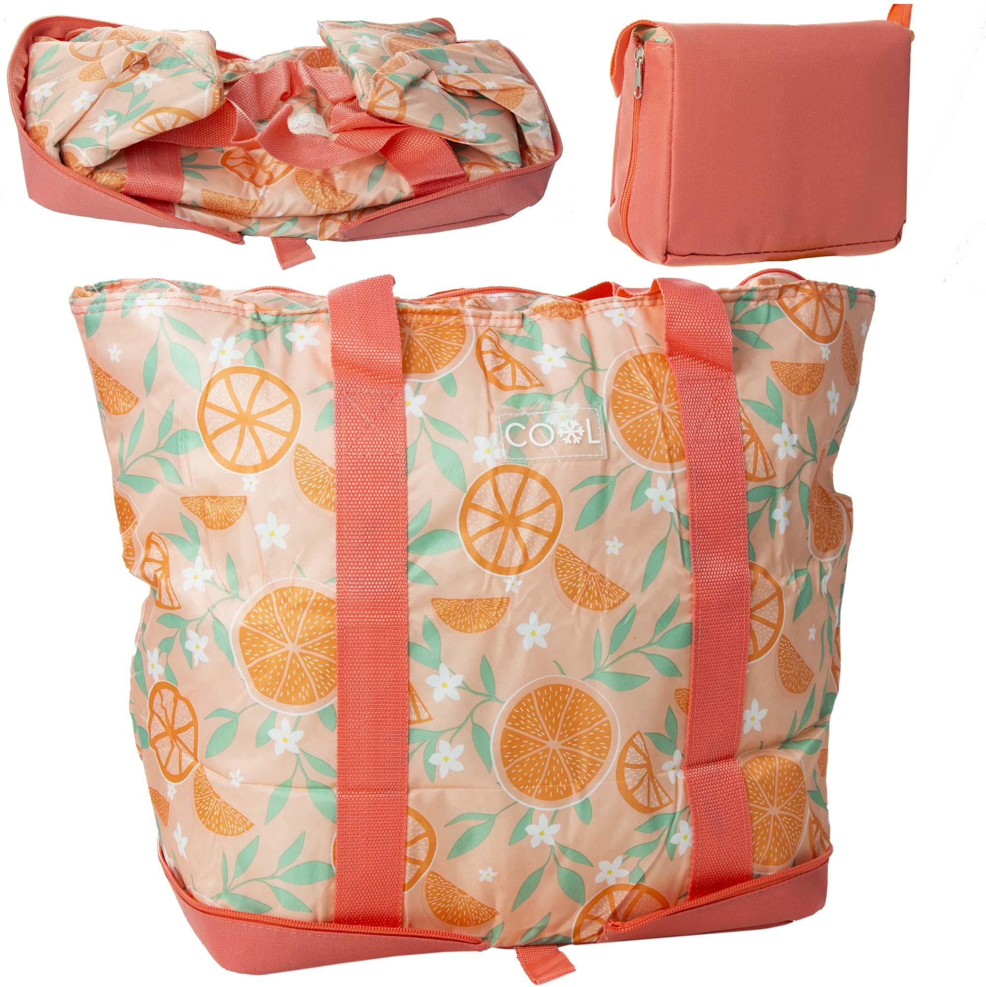 Torba Piknikowa Plażowa Turystyczna W Owoce 16l Pomarańczowa - Ceny i ...