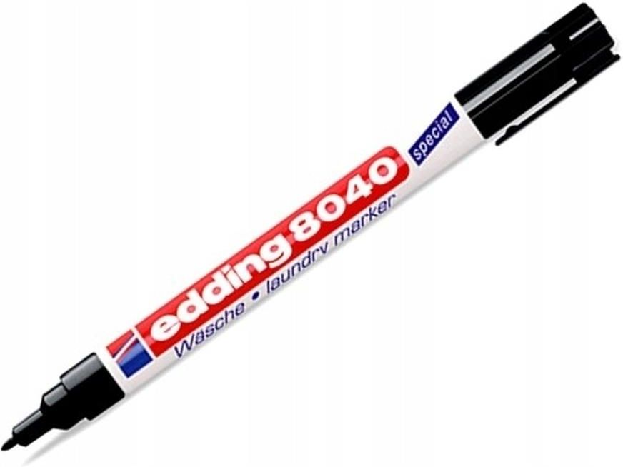 Edding De Edding 8040 Marker Do Odzieży Czarny 1szt. Produkt Z Niemiec ...