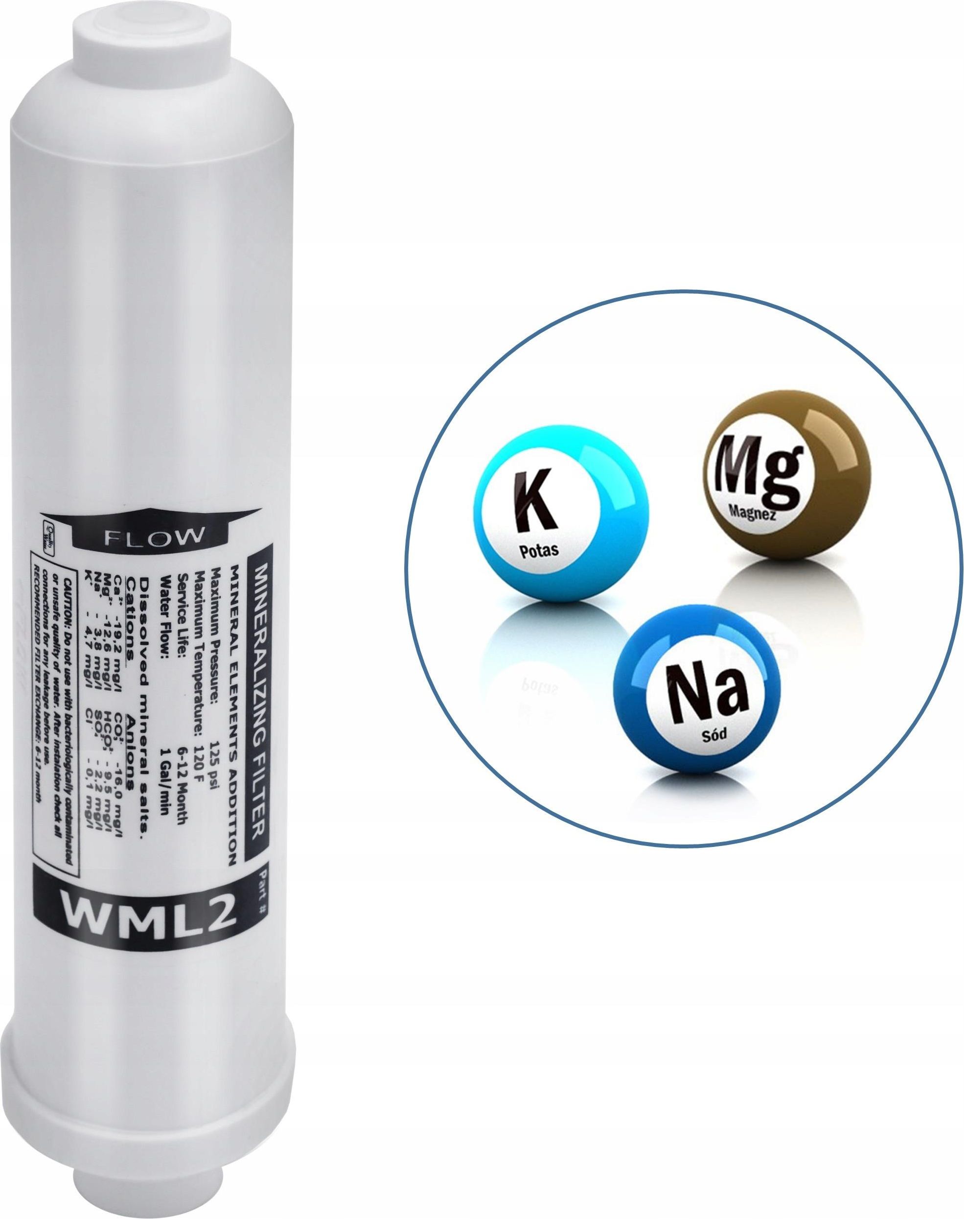 Top Filter Mineralizator Wkład Liniowy Filtr Wody Osmoza WML2 - Opinie i ceny na Ceneo.pl