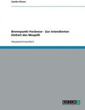 Brennpunkt Paranese - Zur intendierten Einheit des Muspilli ...
