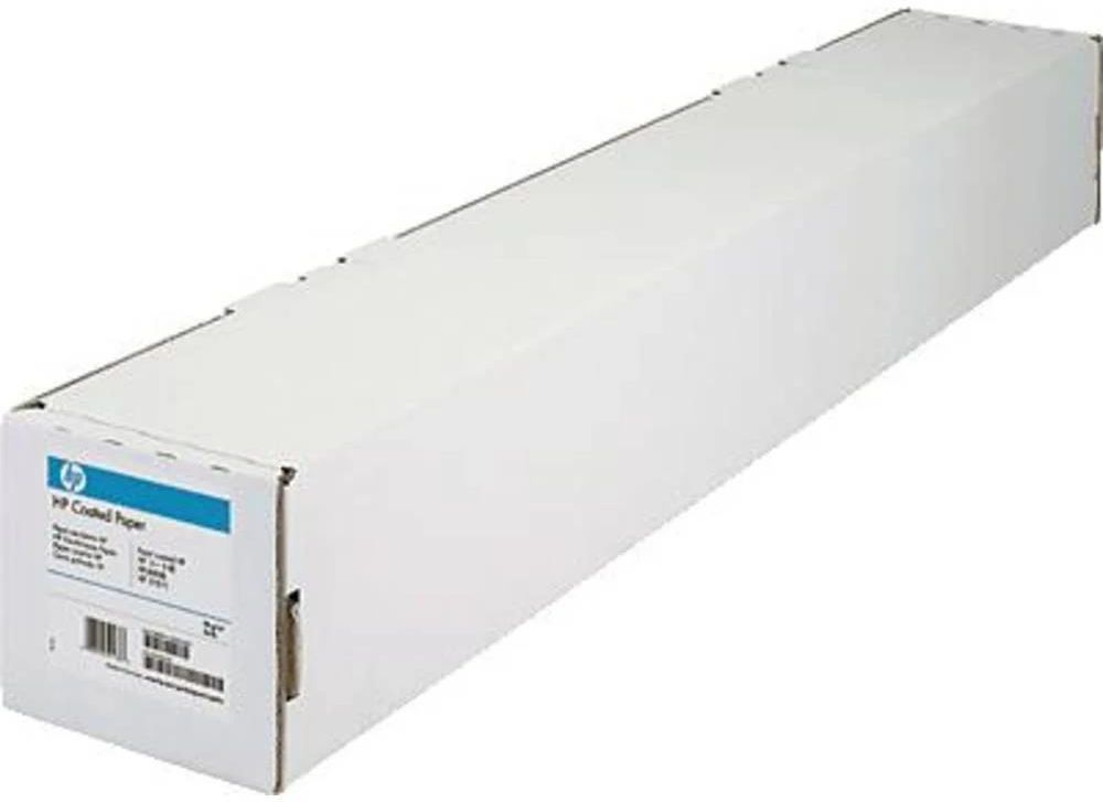 Hp Coated Paper C6019B Papier Do Plotera 61 Cm X 45 7 M 90 G/M² ...