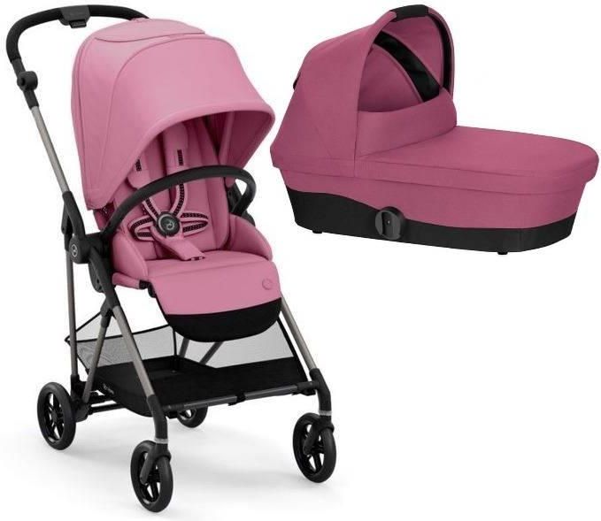 Wózek Cybex Melio 2.0 Magnolia Pink Głęboko-Spacerowy - Ceny i opinie ...
