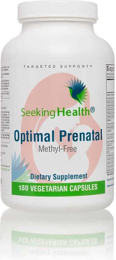 SEEKING HEALTH Optimal Prenatal Methyl-Free 180 Kapsułek - Opinie i ...