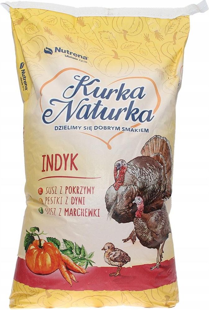 Pasza Indyk 1 25 kg do odchowu indyków Kurka Natur - ceny i opinie ...