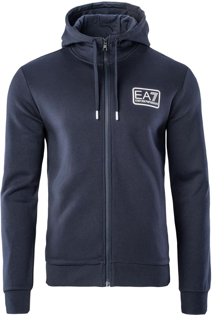 Męska Bluza EA7 EMPORIO ARMANI TRAIN CORE ID M LABEL HOODIE FZ BR 3LPM97PJ07Z1554 - Ceny i ...