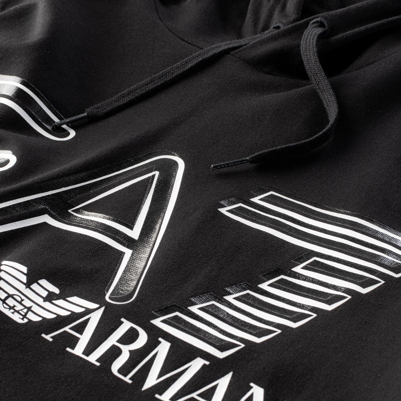 Męska Bluza EA7 EMPORIO ARMANI TRAIN LOGO SERIES M OVERSIZE LOGO HOODIE RN COFT 3LPM45PJFGZ1200 ...