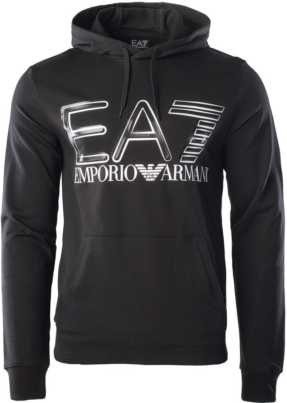 Męska Bluza EA7 EMPORIO ARMANI TRAIN LOGO SERIES M OVERSIZE LOGO HOODIE RN COFT 3LPM45PJFGZ1200 ...