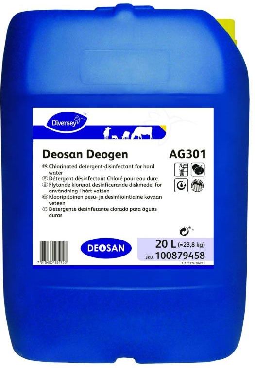 Diversey Deosan Deogen Preparat Alkaliczny Z Aktywnym Chlorem 20L ...