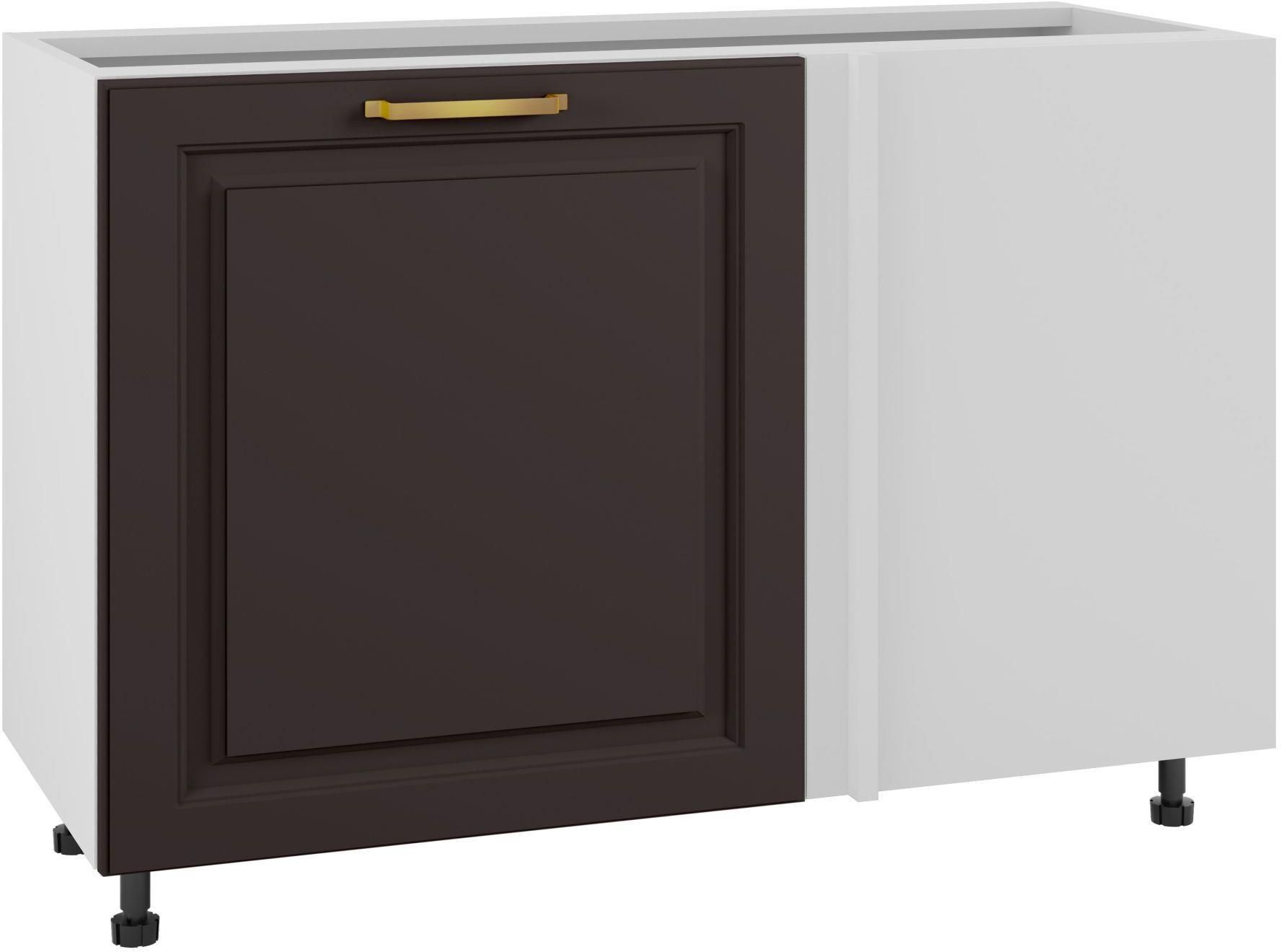 Bristol Szafka Dolna Narożna Dnw 120 Czarny Mat 100339486 - Opinie i ...