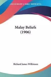 Malay Beliefs (1906) - Richard James Wilkinson - Literatura ...