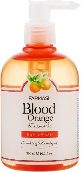 Mydło Mydło w płynie do rąk Krwawa pomarańcza i kurkuma - Farmasi Blood ...