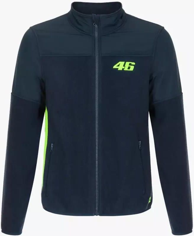 Vr46 Valentino Rossi Valentino Rossi Bluza Męska Polar Fleece Blue 22 ...
