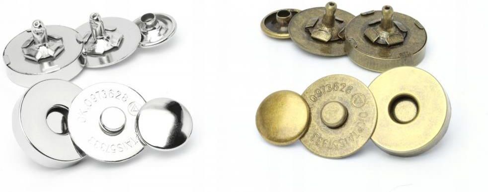 Mawrex Zapięcie Napa Na Magnes Do Torebki Nit 10Szt. - Ceny i opinie ...