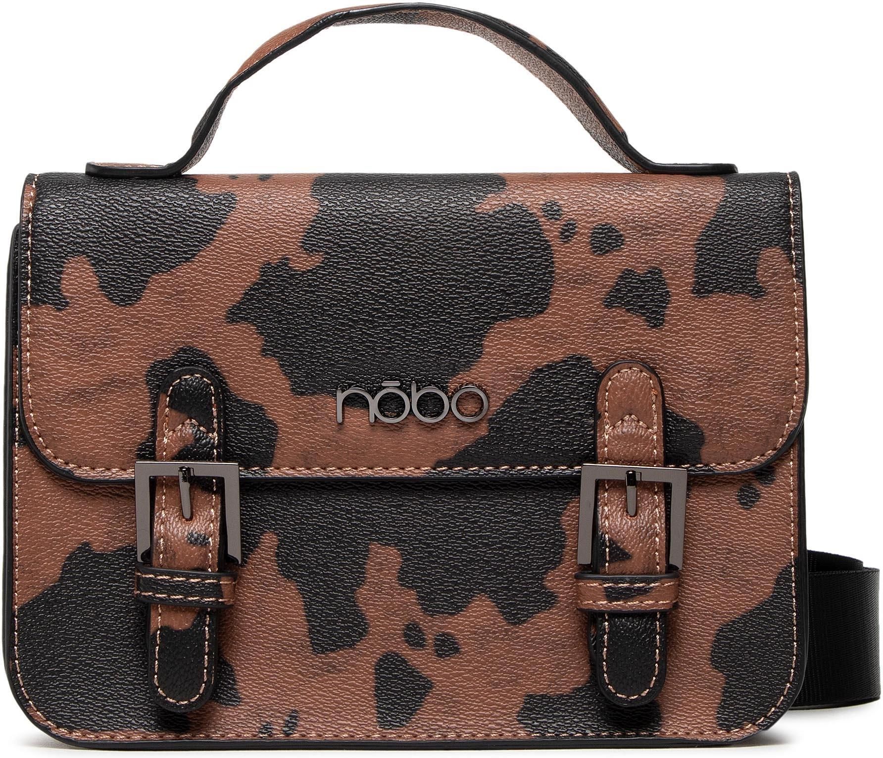Torebka NOBO - NBAG-L3921-CM20 Brązowy Czarny - Ceny i opinie - Ceneo.pl