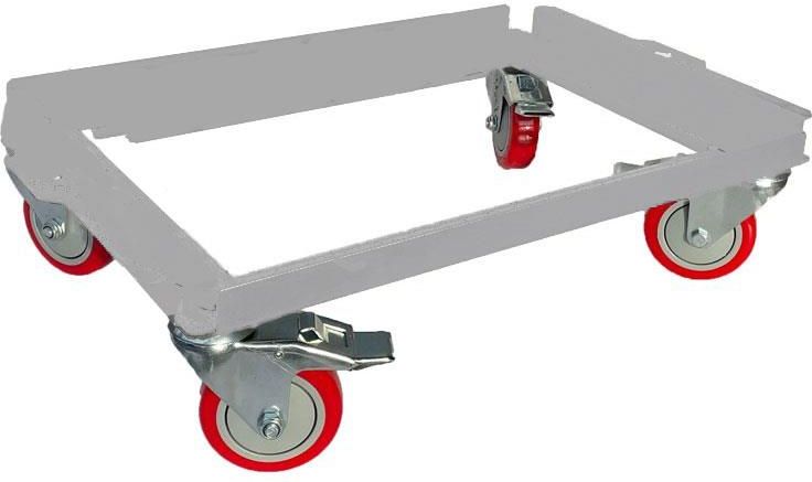 Wózek transportowy Q-Box Q Box Wózek Do Pojemnika Euro 80X60 Szary ...