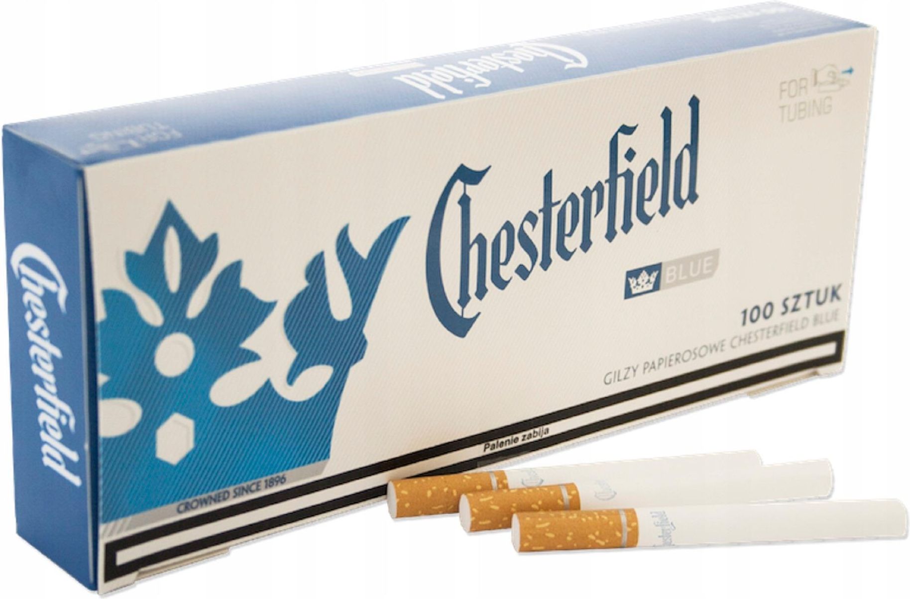Chesterfield Gilzy Chesterfield Blue 5X100Szt. Tutki Papierosow - Ceny ...