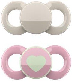 Dentistar Dummy Day & Night Set Pink Beige 0-6 Miesięcy - Ceny i opinie ...