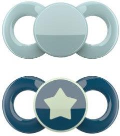 Dentistar Dummy Day & Night Set Turquoise Dark Blue 6 14 Miesięcy ...