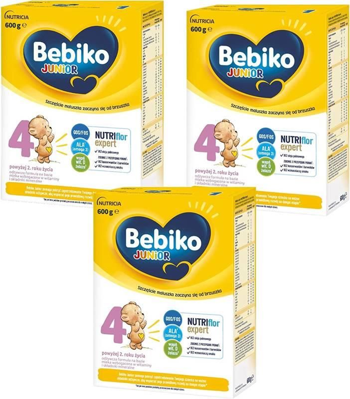 Bebiko 4 3x600g - Ceny i opinie - Ceneo.pl