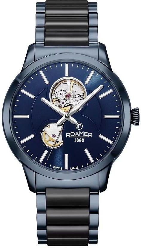 Roamer C-Line Automatic 672661 40 45 60 Blue - Zegarki Unisex - Ceny i ...
