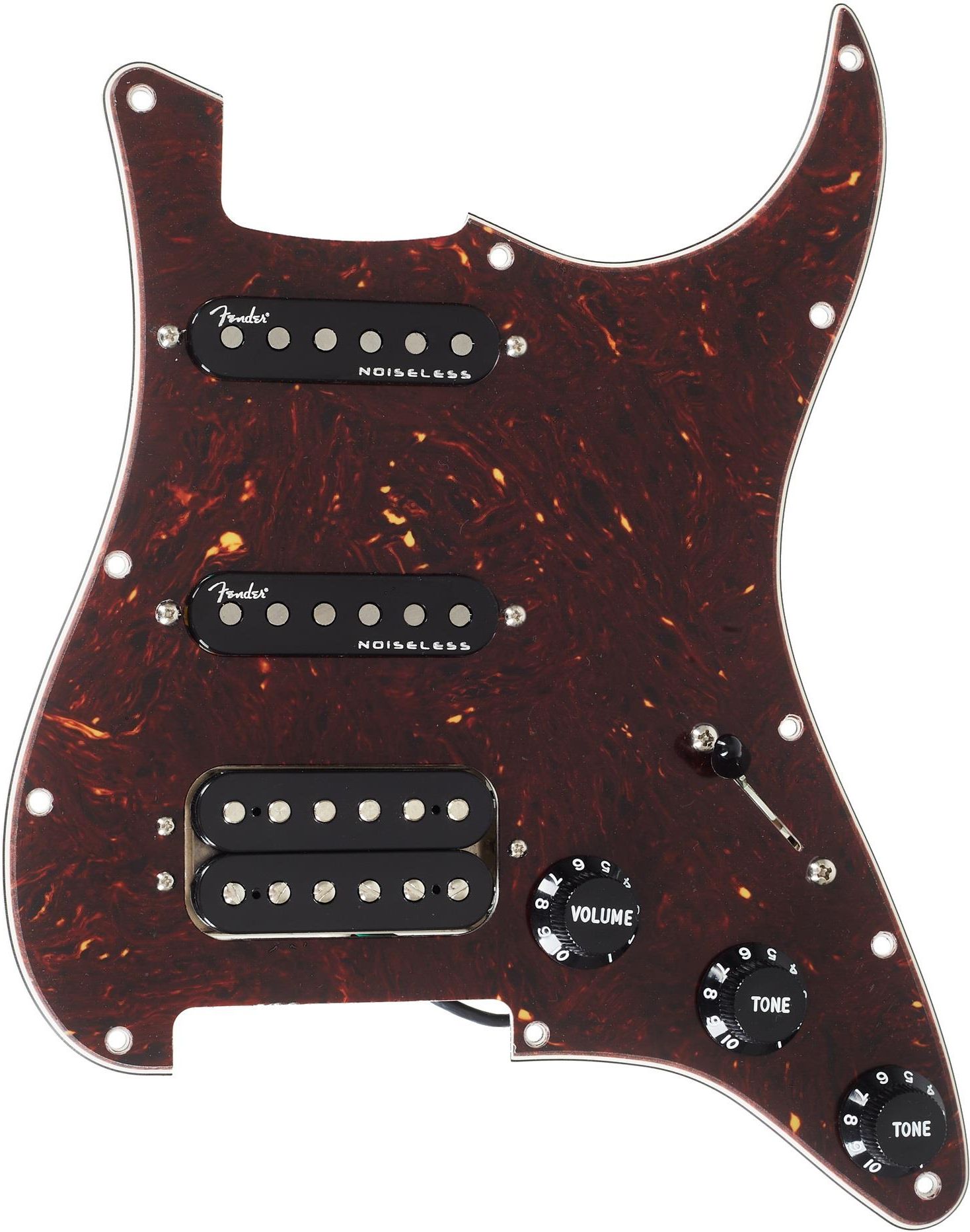 Fender Pre-Wired Pickguard, Strat HSS SHAW/G4 SHELL - Ceny i opinie ...
