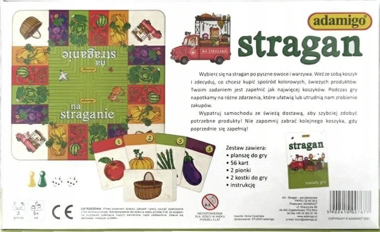 Adamigo Stragan - Gra dla dziecka - Ceny i opinie - Ceneo.pl