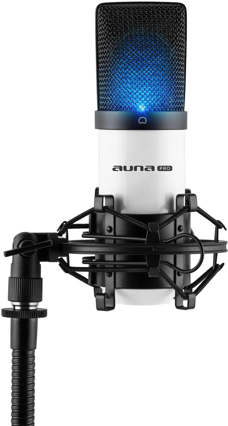 Auna Pro MIC-900-WH-LED USB Mikrofon pojemnościowybiały Charakterystyka ...