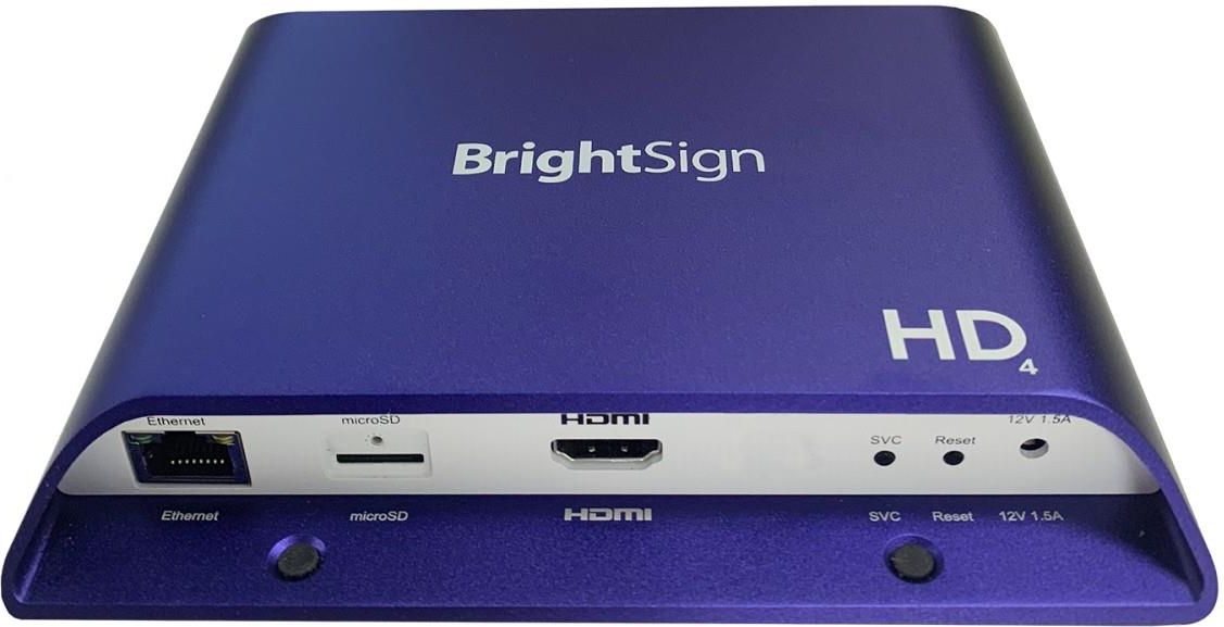 Brightsign Hd224 - Memory Card Sdhc,Sdxc 2000 Gb H.264,H.265,M2Ts,Mov ...
