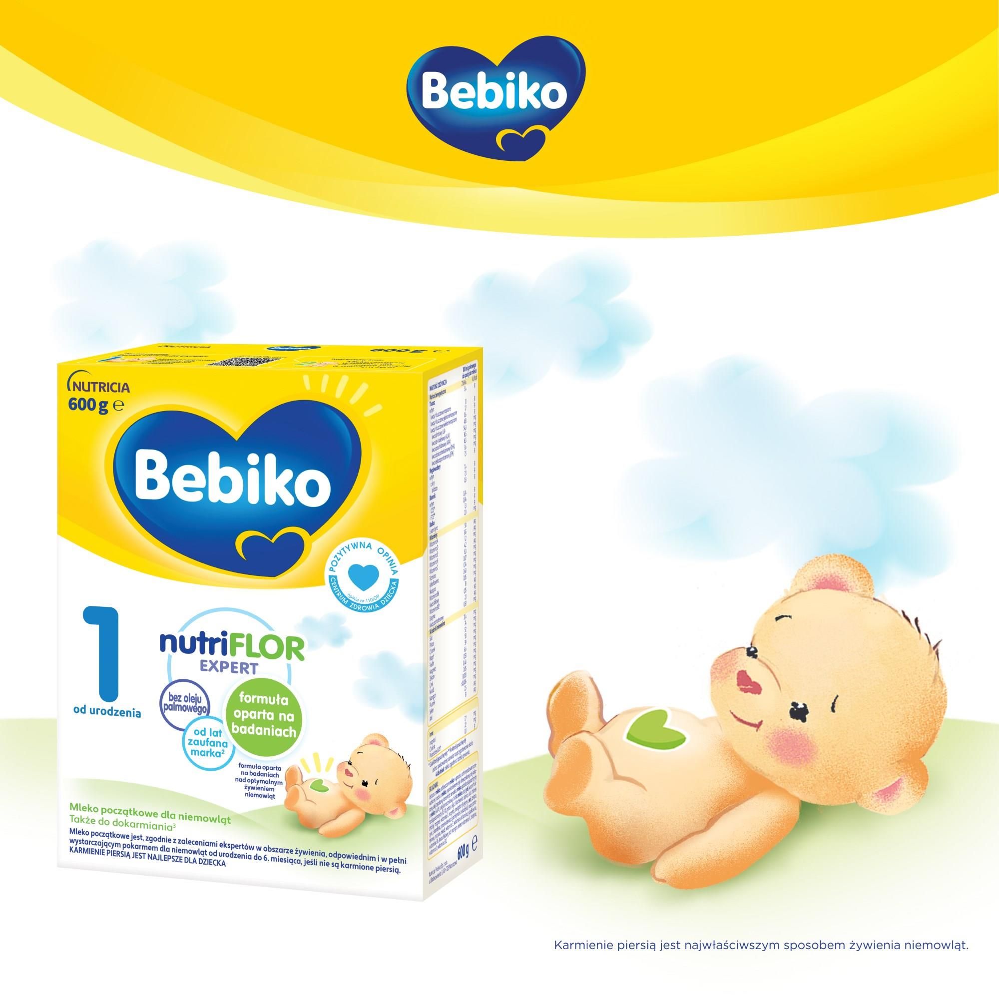 Bebiko 1 mleko początkowe dla niemowląt od urodzenia 600g - Ceny i ...