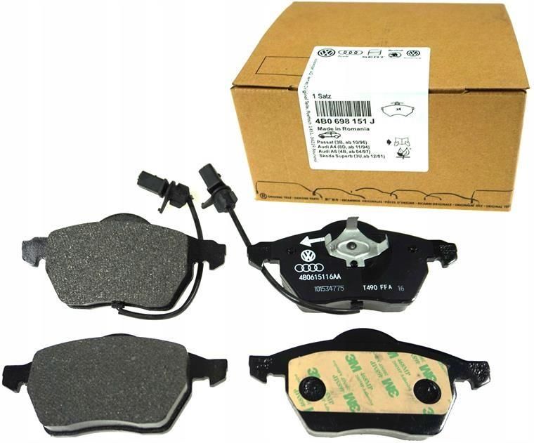 Klocki hamulcowe Vag Klocki Hamulcowe 4B0 698 151 J - Opinie i ceny na ...