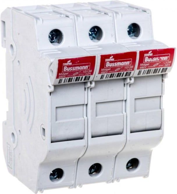 Eaton Podstawa Bezpiecznikowa Cylindryczna 10x38mm 13 32A Chm3Du ...