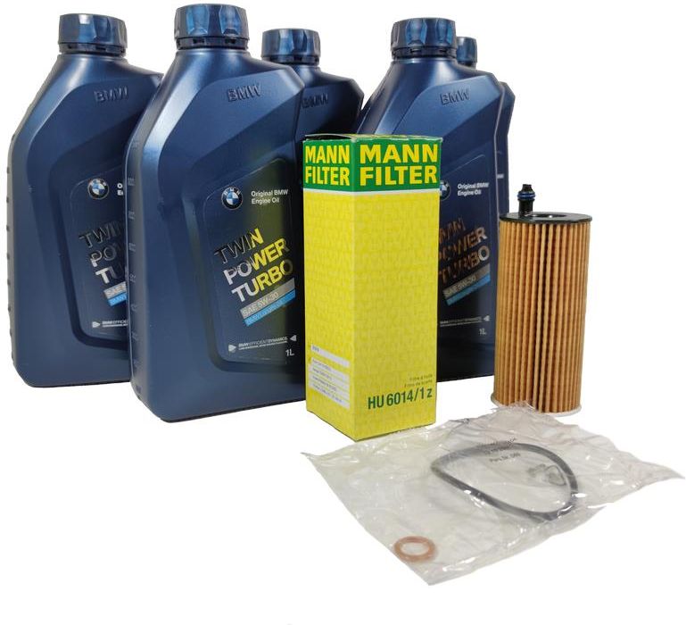 Filtr oleju Mann HU 6014/1 Z + oleju BMW 5w30 5 l - opinie i ceny na ...