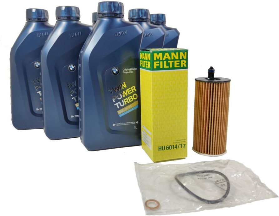 Filtr oleju Filtr oleju Mann HU 6014/1 Z + oleju BMW 0w30 6 l - Opinie ...