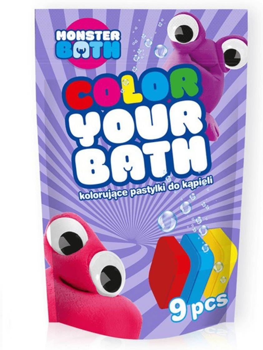 MONSTER BATH Kolorujące pastylki do kąpieli - Ceny i opinie - Ceneo.pl