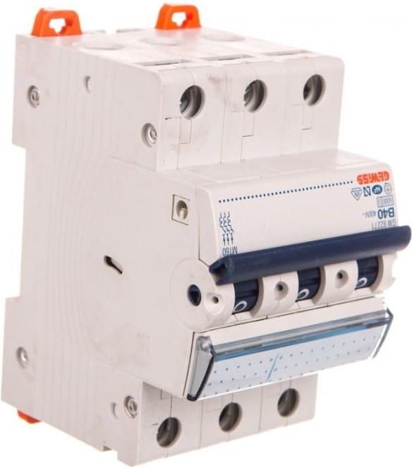 Bezpiecznik Gewiss Wyłącznik Nadprądowy 3P B 40A 6Ka Mt60 B40 Gw92271 - Opinie i ceny na Ceneo.pl