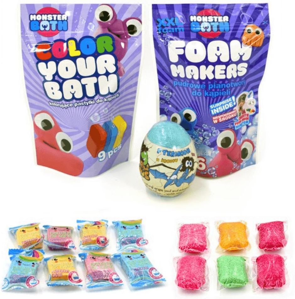 Monster Bath Zestaw Do Kąpieli - Ceny i opinie - Ceneo.pl