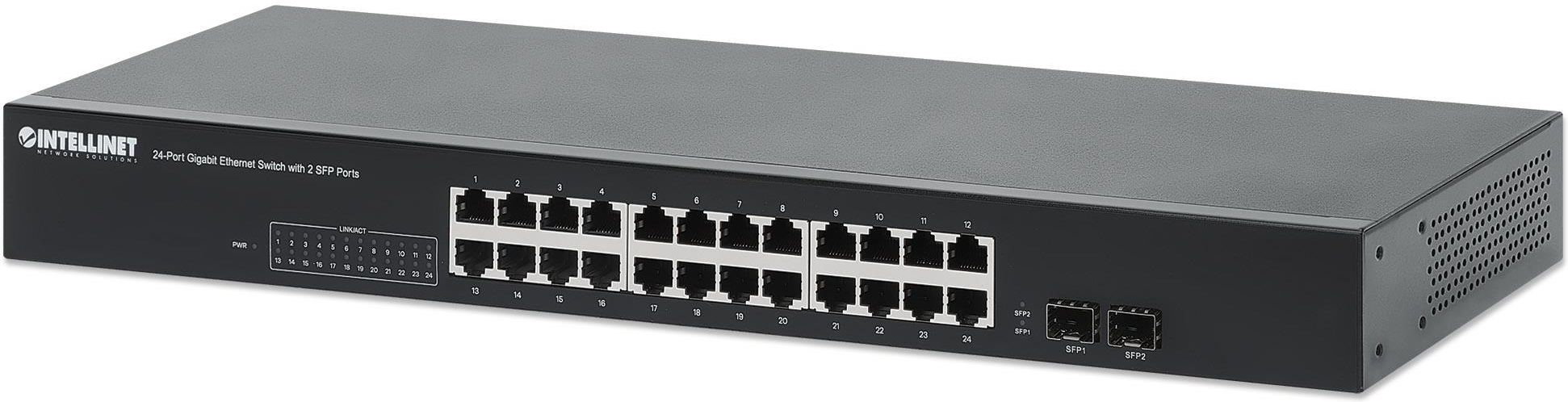 Intellinet Switch Gigabit 24-Portowy Z 2 Portami Sfp (INT_561877 ...