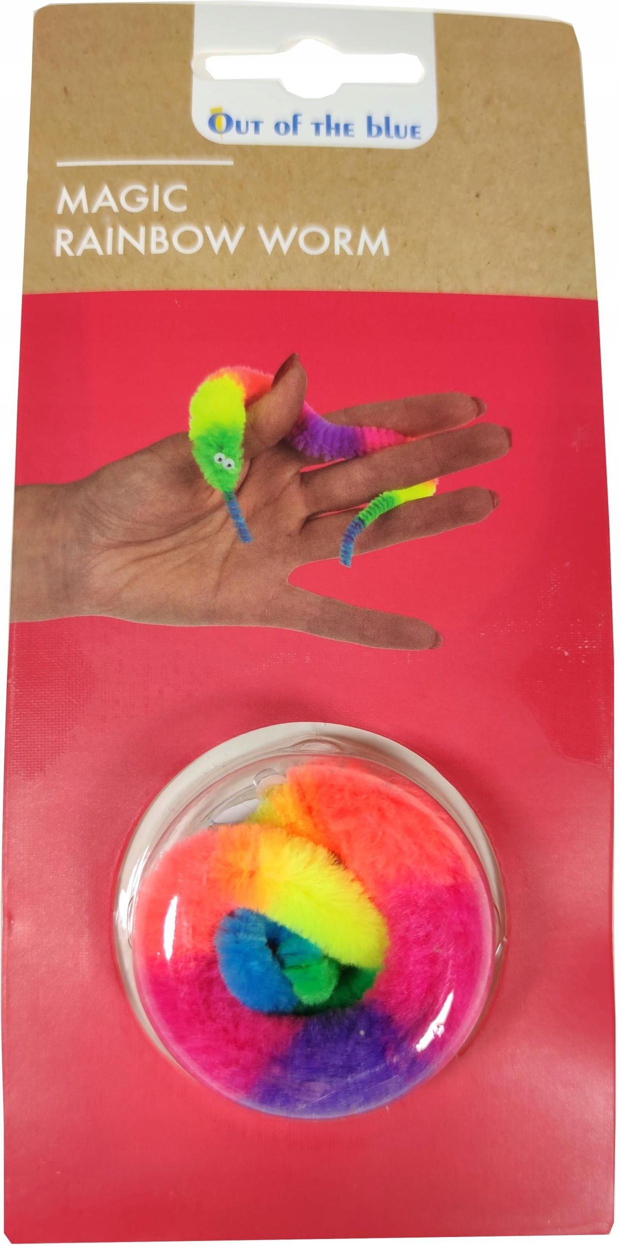 Out Of The Blue Magiczny Robaczek Tęczowy Kolorowy Magic Worm 22Cm ...