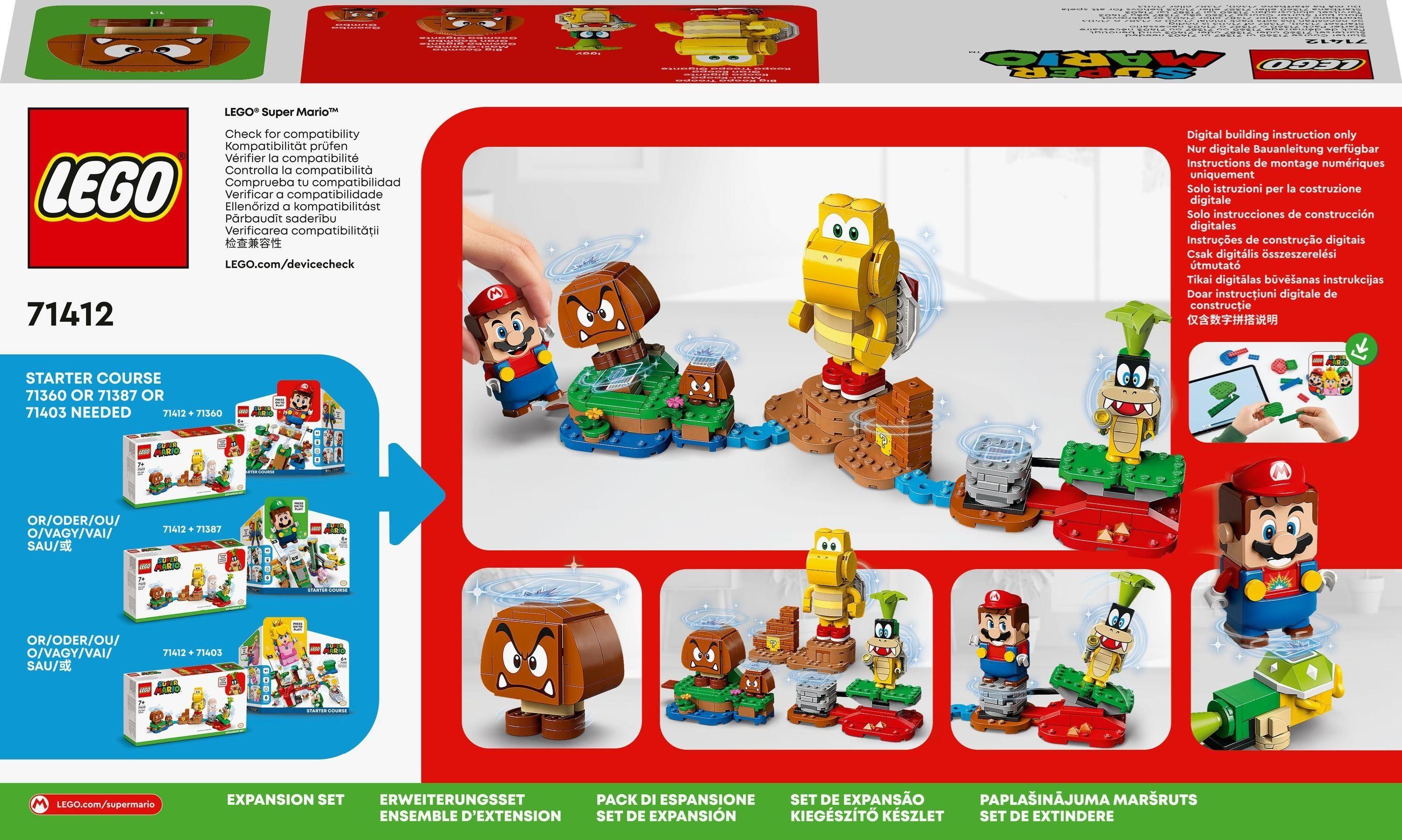 LEGO Super Mario 71412 Wielka zła wyspa — zestaw rozszerzający - Ceny i ...