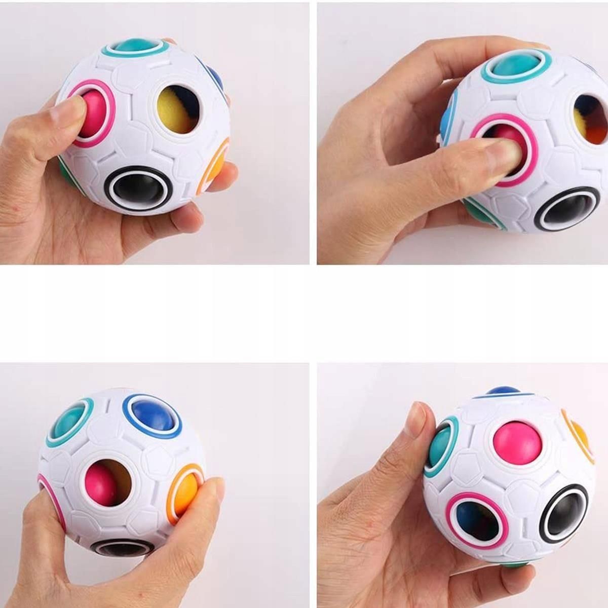 Piłka Antystresowa Sensoryczna Magic Cube Fidget - Ceny i opinie - Ceneo.pl