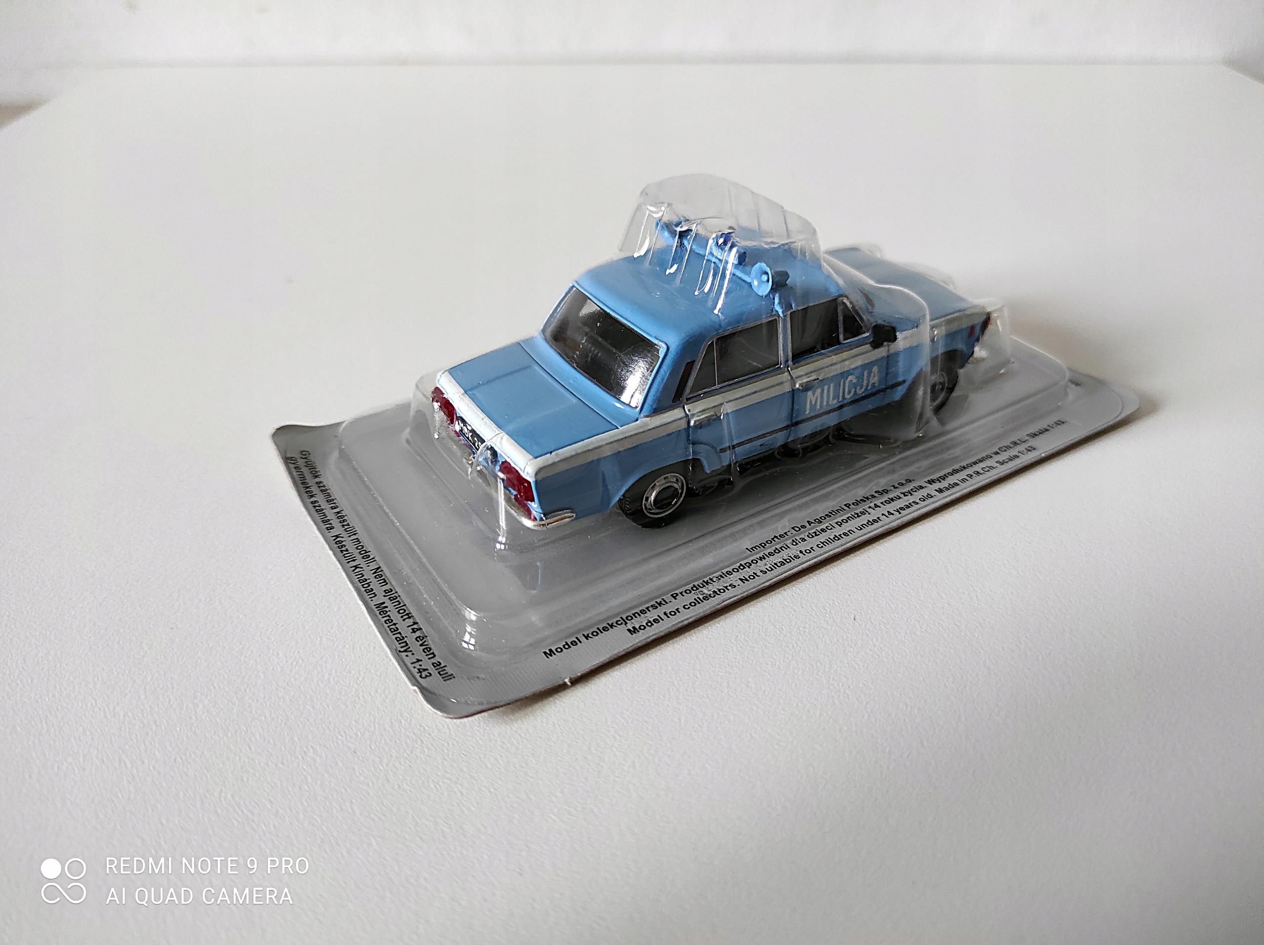 De Agostini Fiat 125P Milicja Kultowe Auta Prl Deagostini 1:43 - Ceny i ...