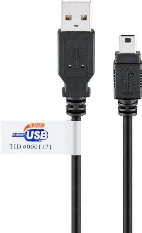 Pro USB 2.0 Hi-Speed cable with USB certificate Black - Opinie i ceny ...