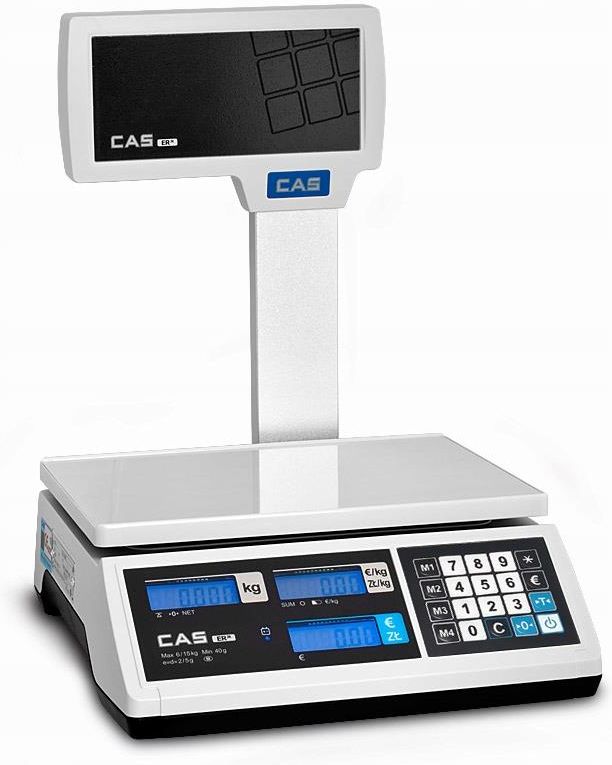 Waga sklepowa Cas Er Junior 15P RS232 - Ceny i opinie - Ceneo.pl