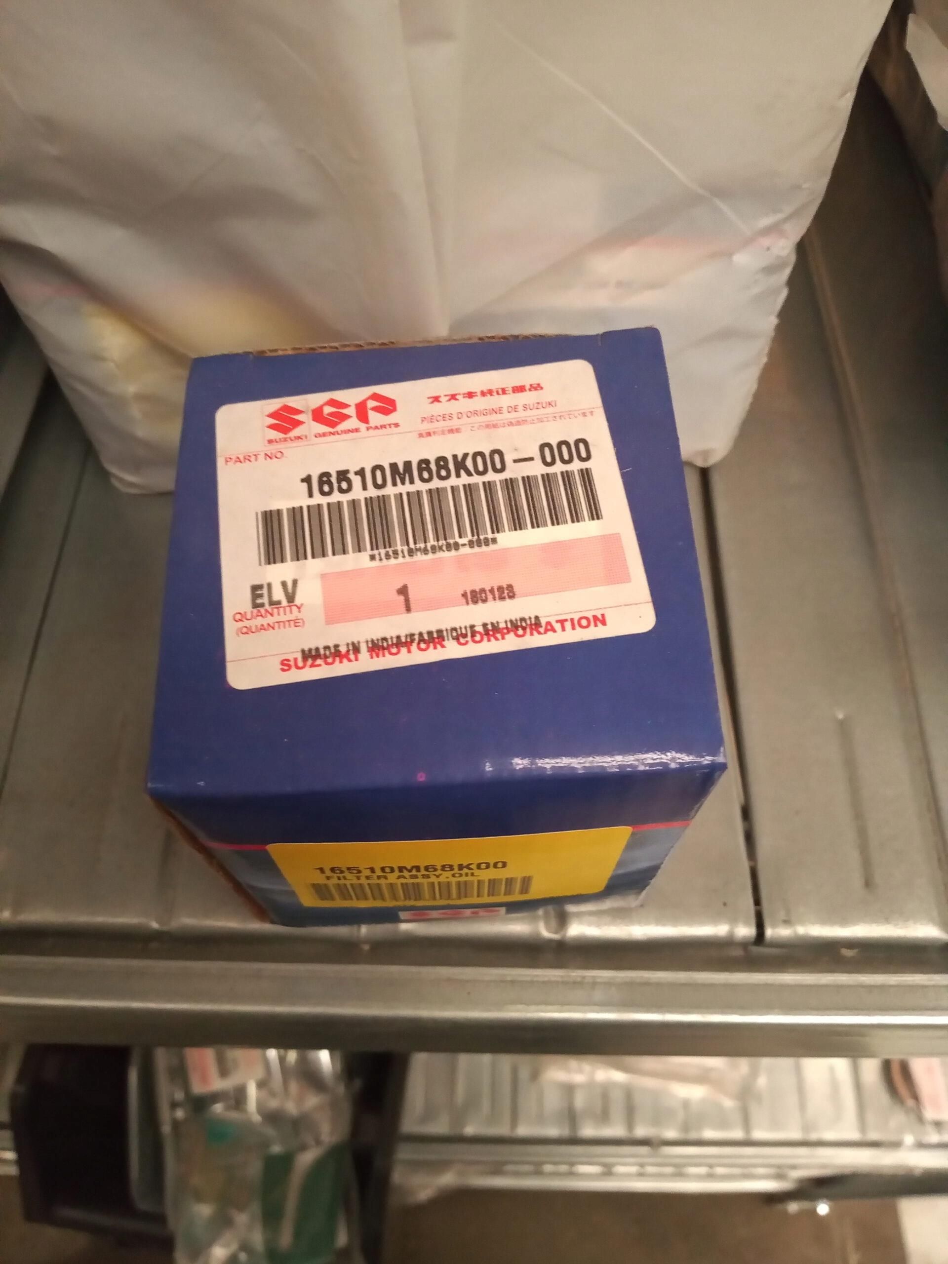 16510M68K00-000 FILTR OLEJU ORYGINAŁ OE SUZUKI - opinie i ceny na Ceneo.pl