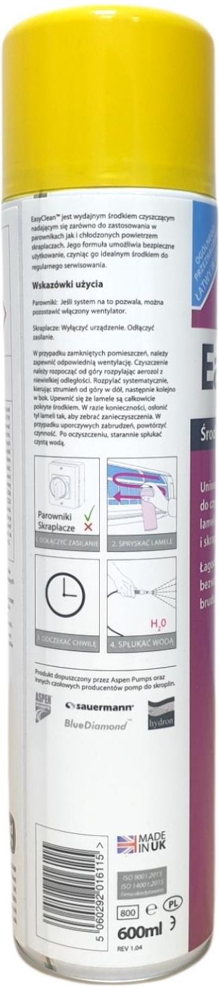Easy Clean Środek Uniwersalny Do Czyszczenia Lameli 600Ml (406224) - Opinie i atrakcyjne ceny na ...