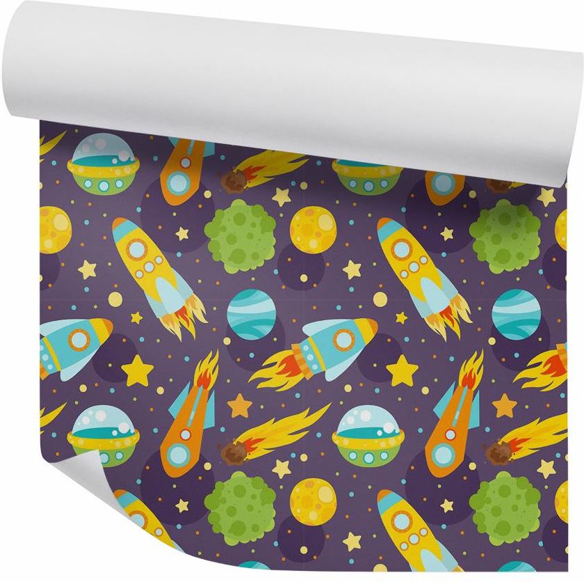 Fototapety.Pl Kosmiczny Świat Rakiety Planety Gwiazdy Tapeta 250x250cm Magicstick - Opinie i ...