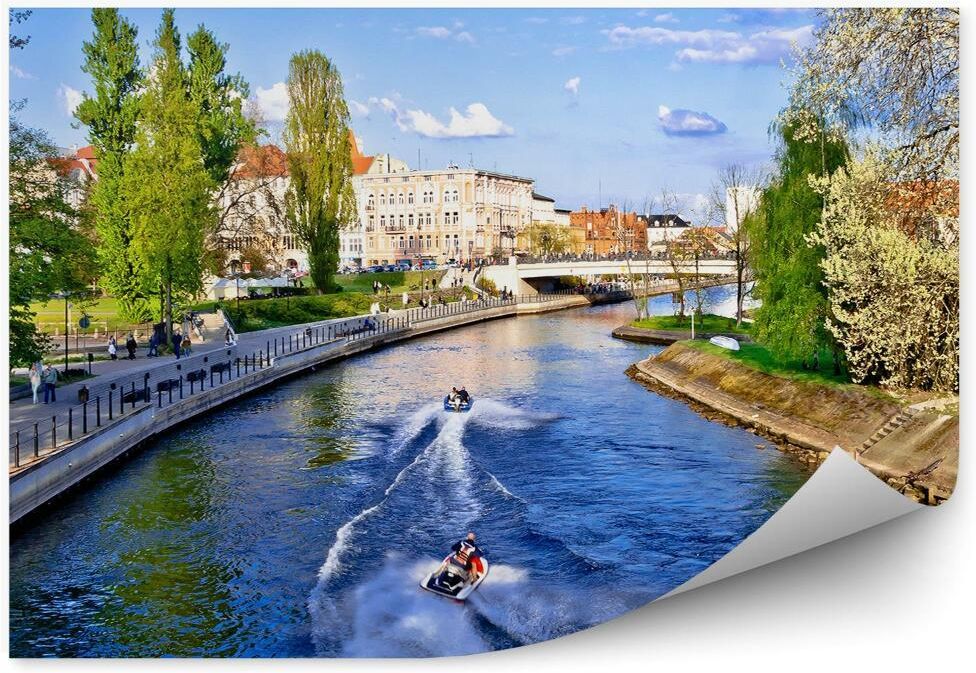 Fototapety.Pl Polska Rzeka Brda Park Miasto Woda Okleina Ścienna ...
